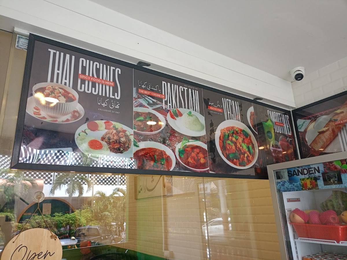 Menu at Everything Halal BKK restaurant, Bangkok