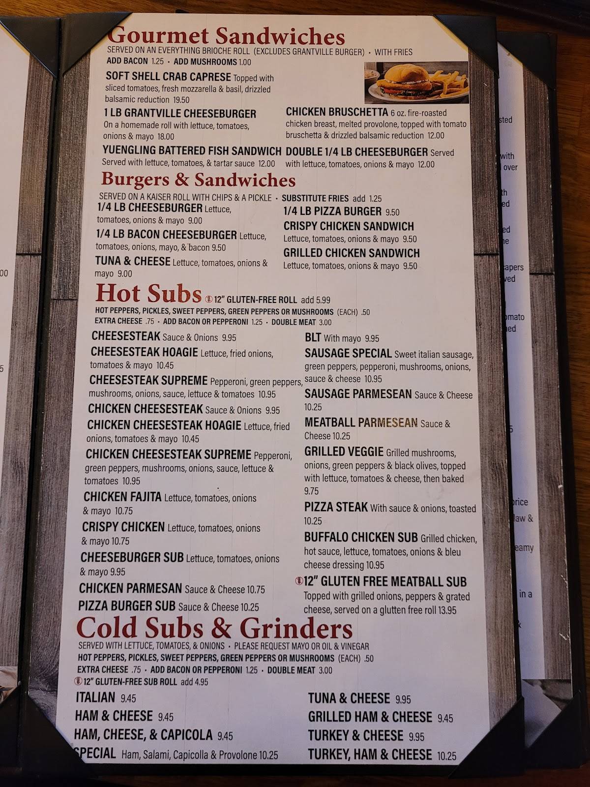 Menu at Fabio's Restaurant & Authentic Italian Cuisine, Grantville