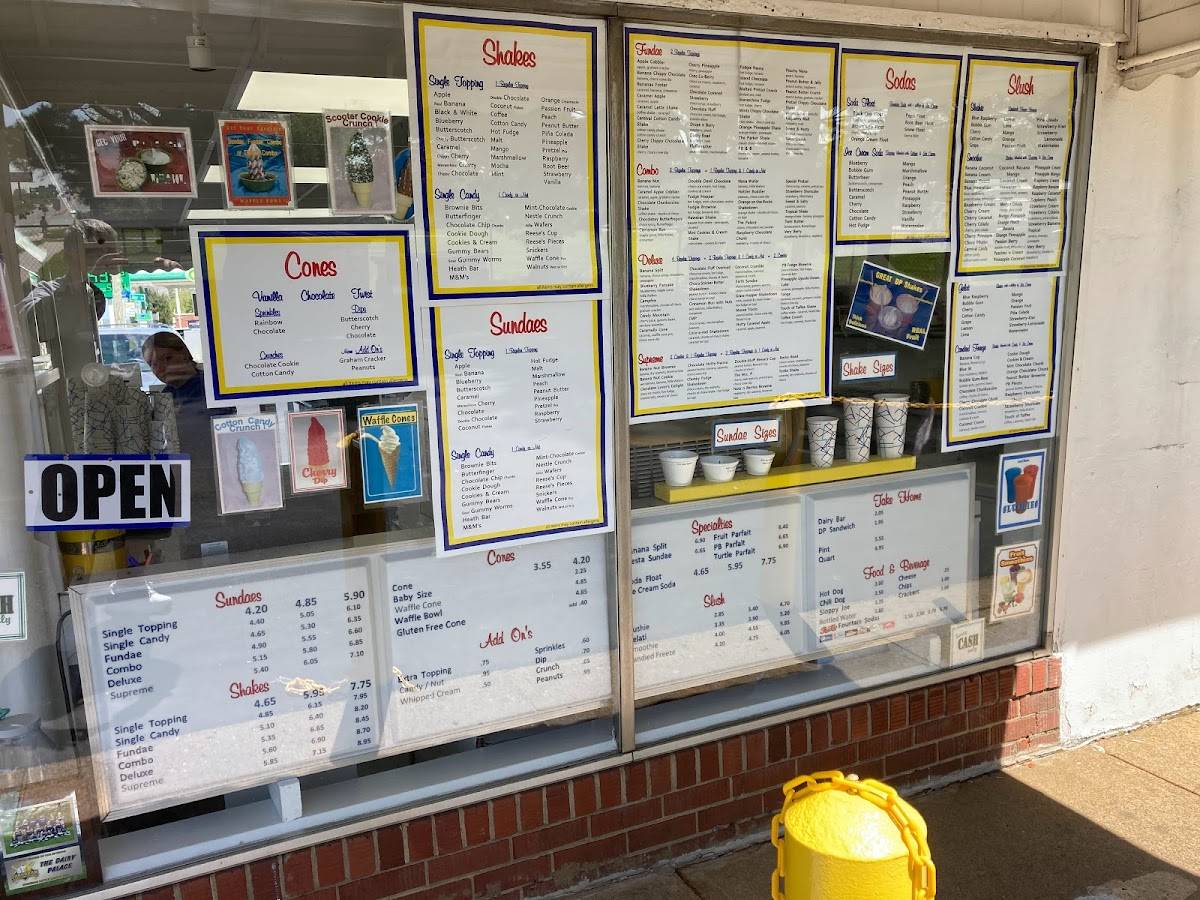 Menu at Dairy Palace fast food, New Castle