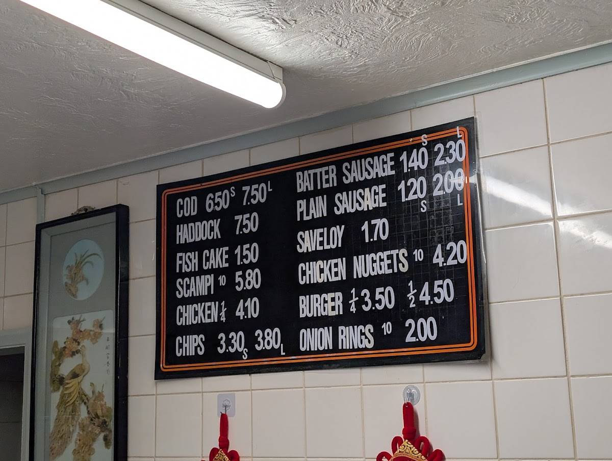 Menu at Happy House fast food, Wadhurst
