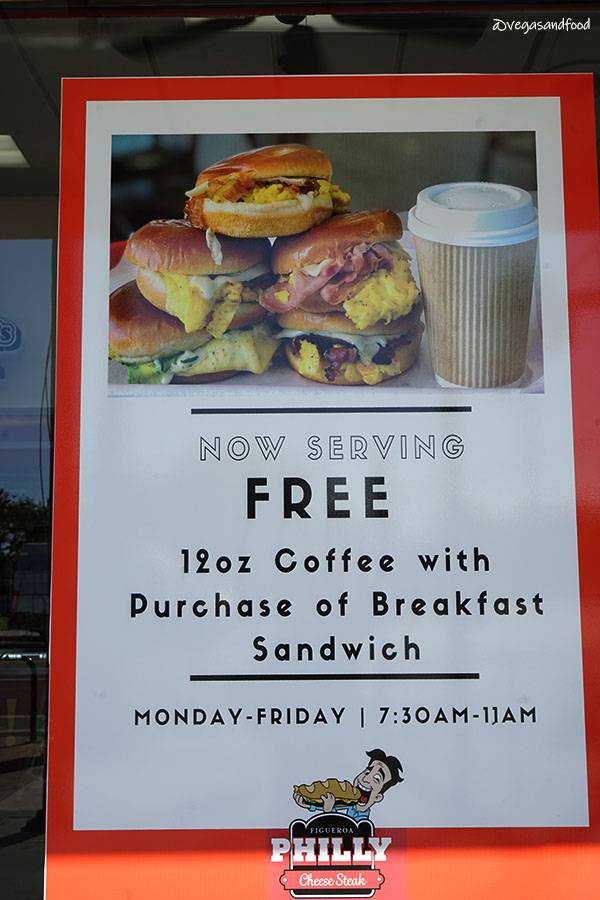 Menu at Figueroa Philly Cheese Steak restaurant, Los Angeles