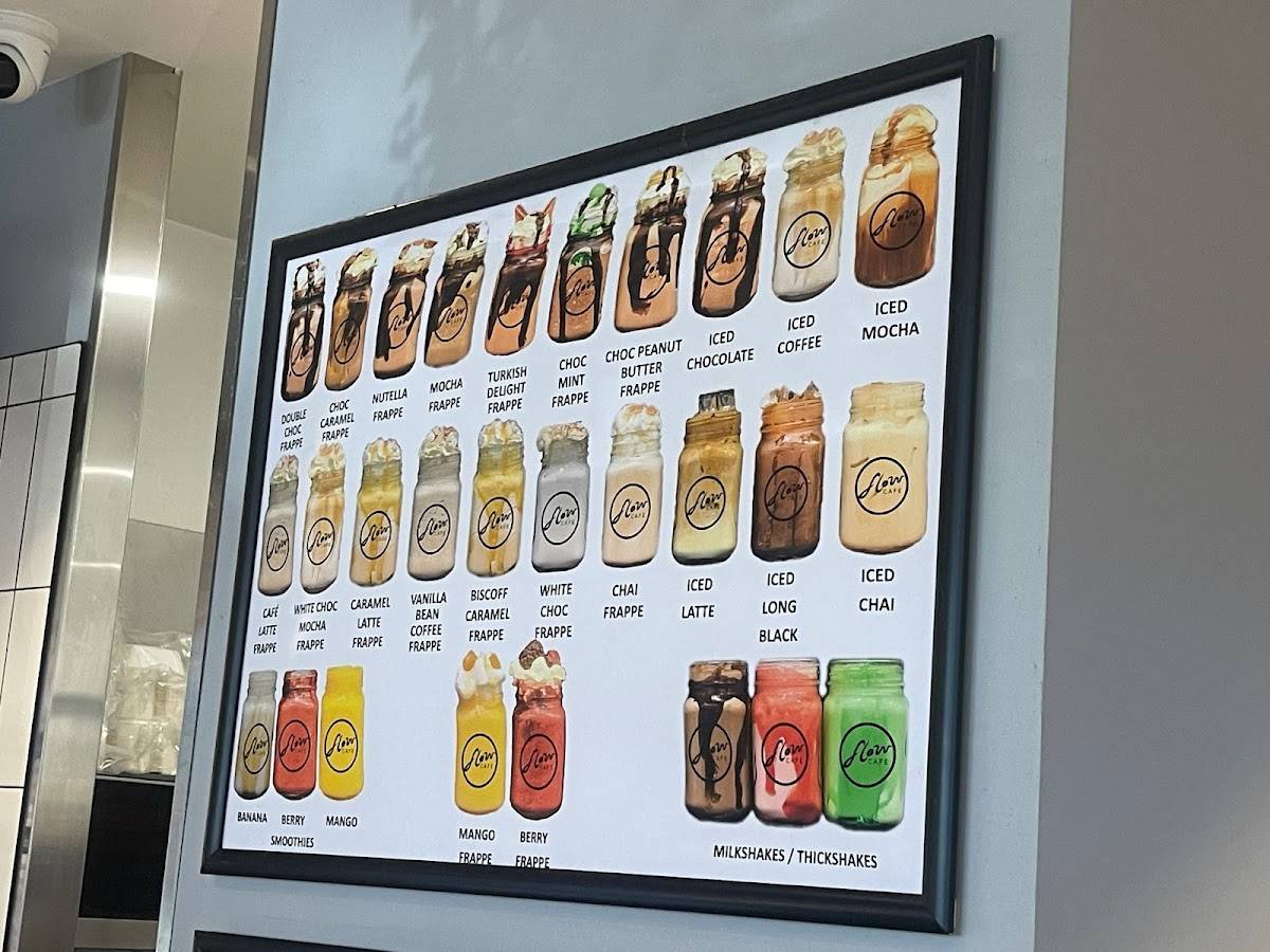 Menu at Flow Cafe Dakabin, Dakabin