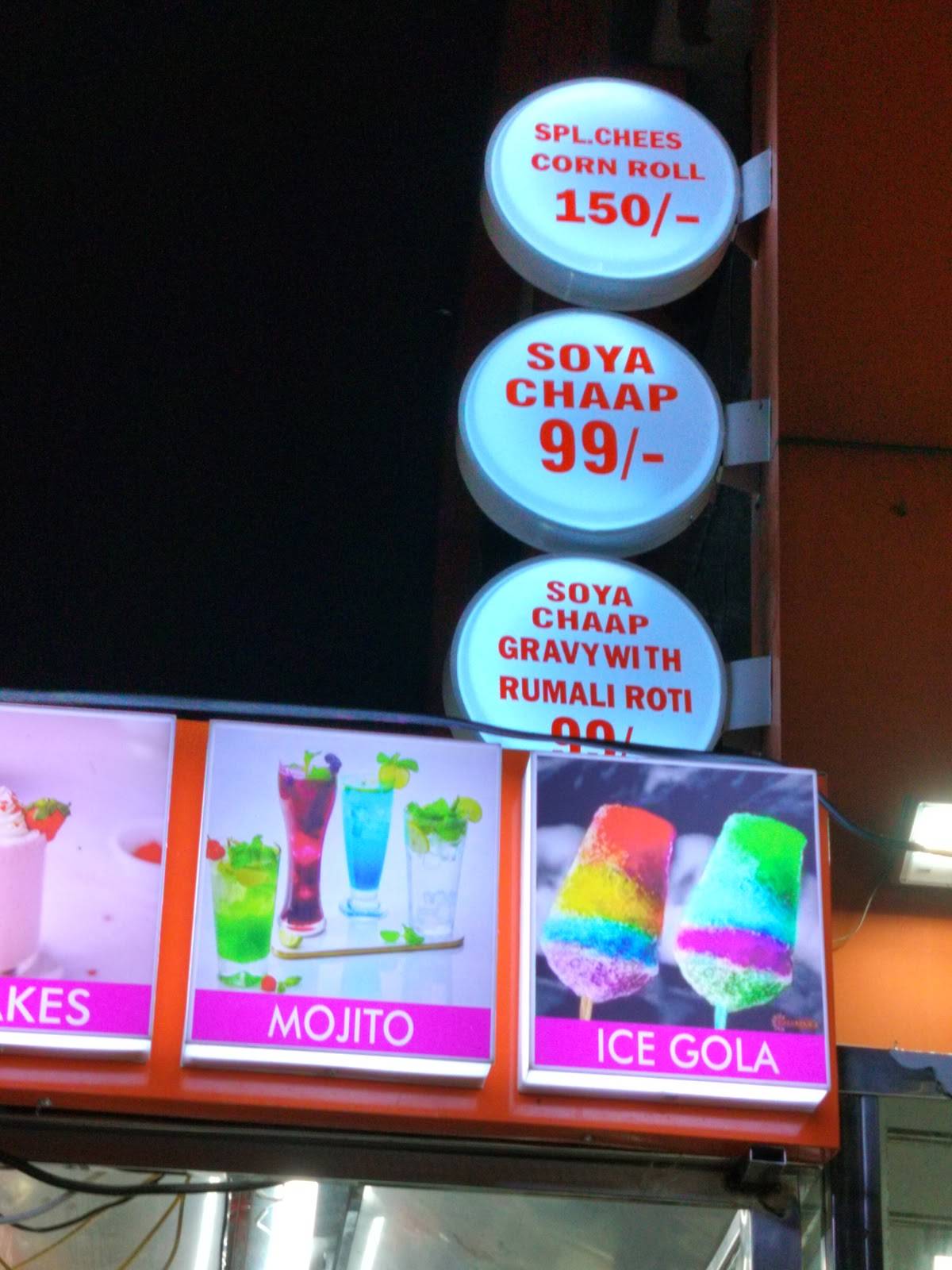 Menu at Food Station, Zirakpur