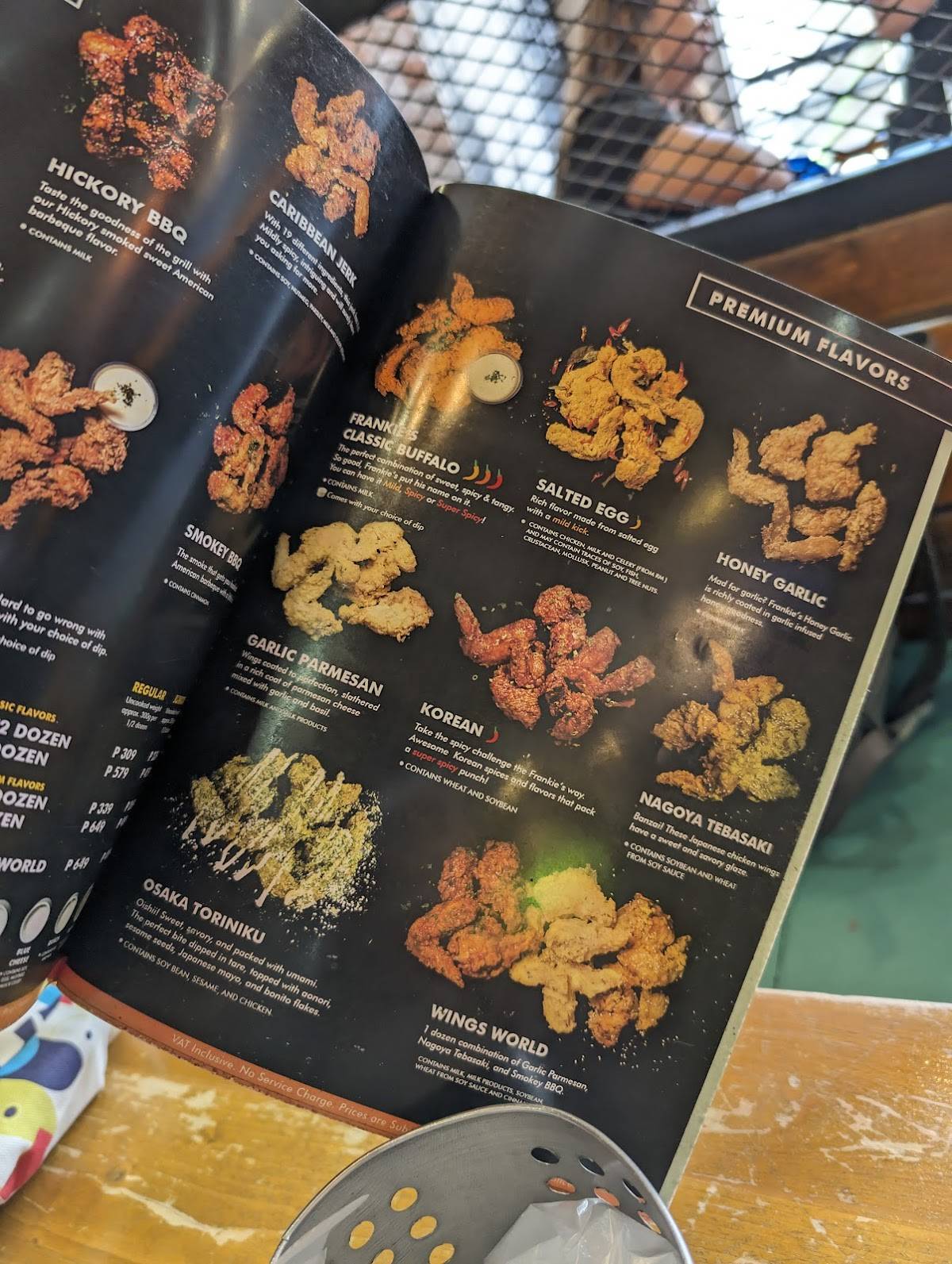 Menu at Frankie's New York Buffalo Wings Crossroads BGC restaurant ...