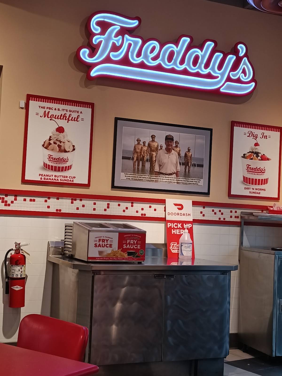 Menu at Freddy's Frozen Custard & Steakburgers fast food, Lansdale