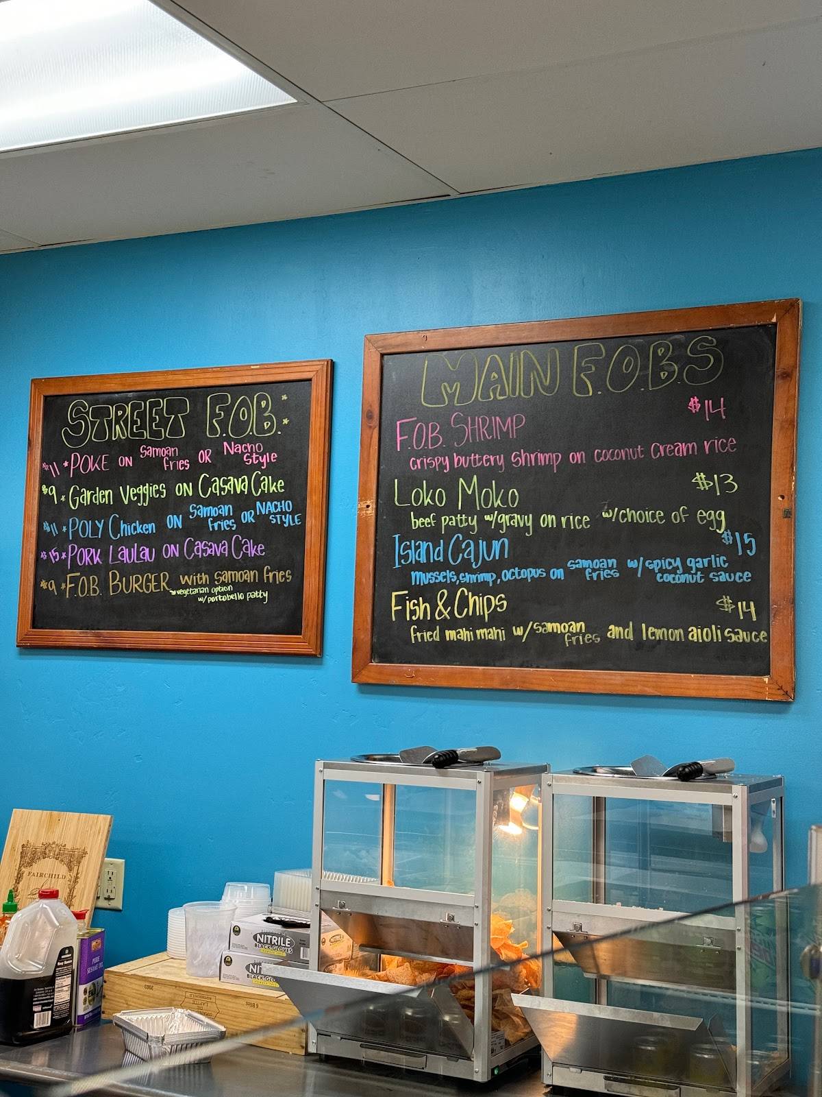 Menu at Fresh Off Da Boat Chef T restaurant, Sacramento