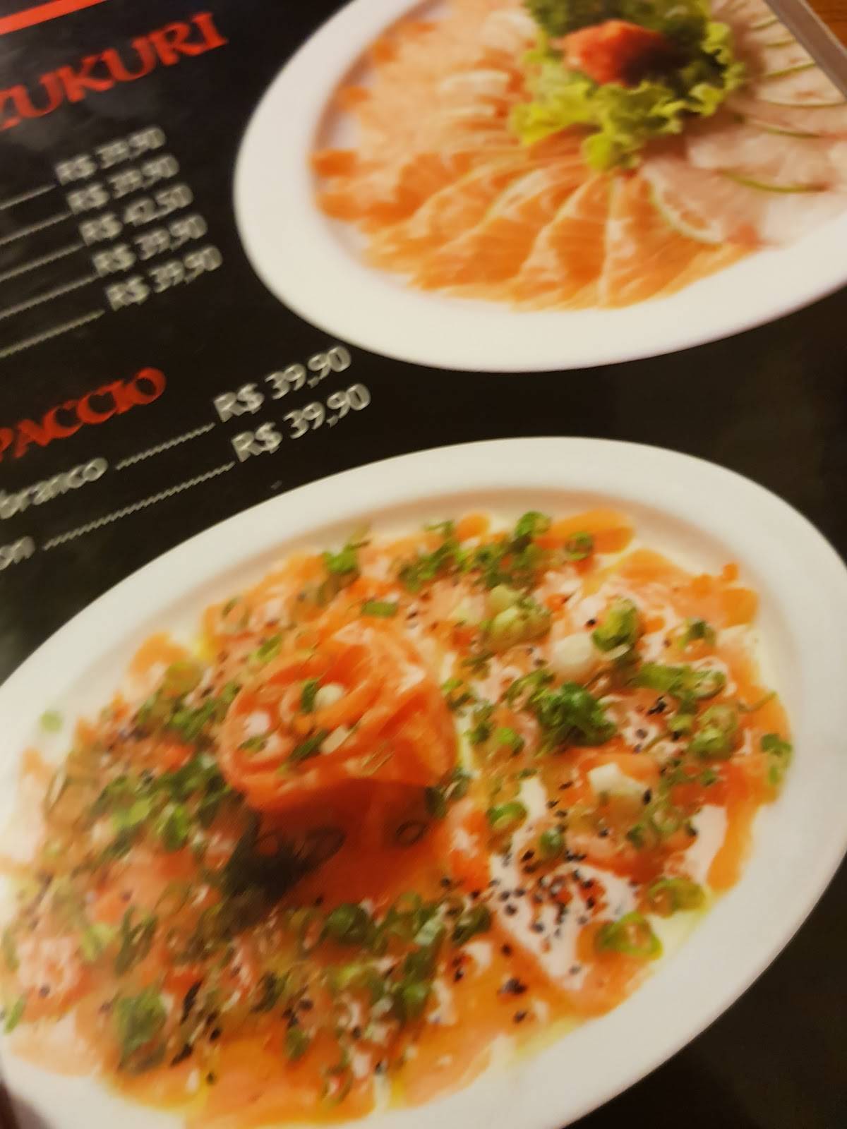 Menu em Fujiyama sushi restaurante, São Paulo, 67 - 5012