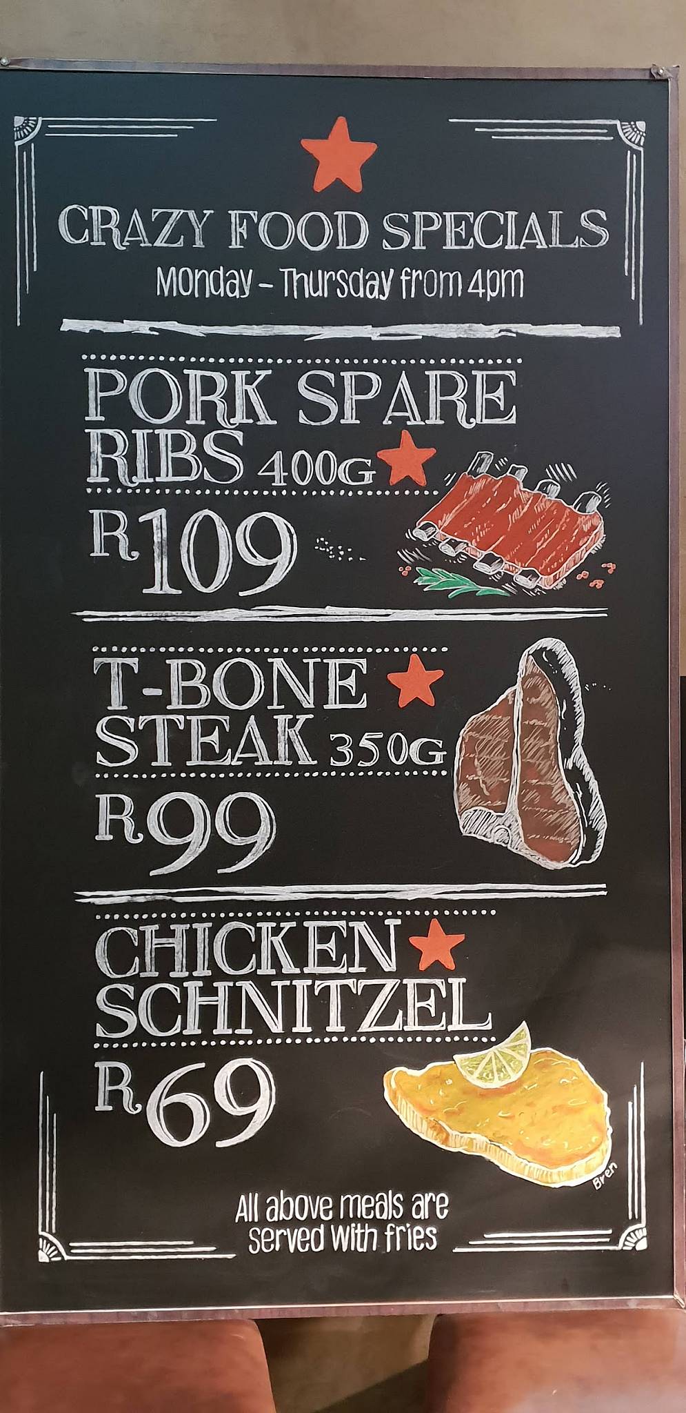 Menu at Galaxy Grill restaurant, Umhlanga, F5-G9