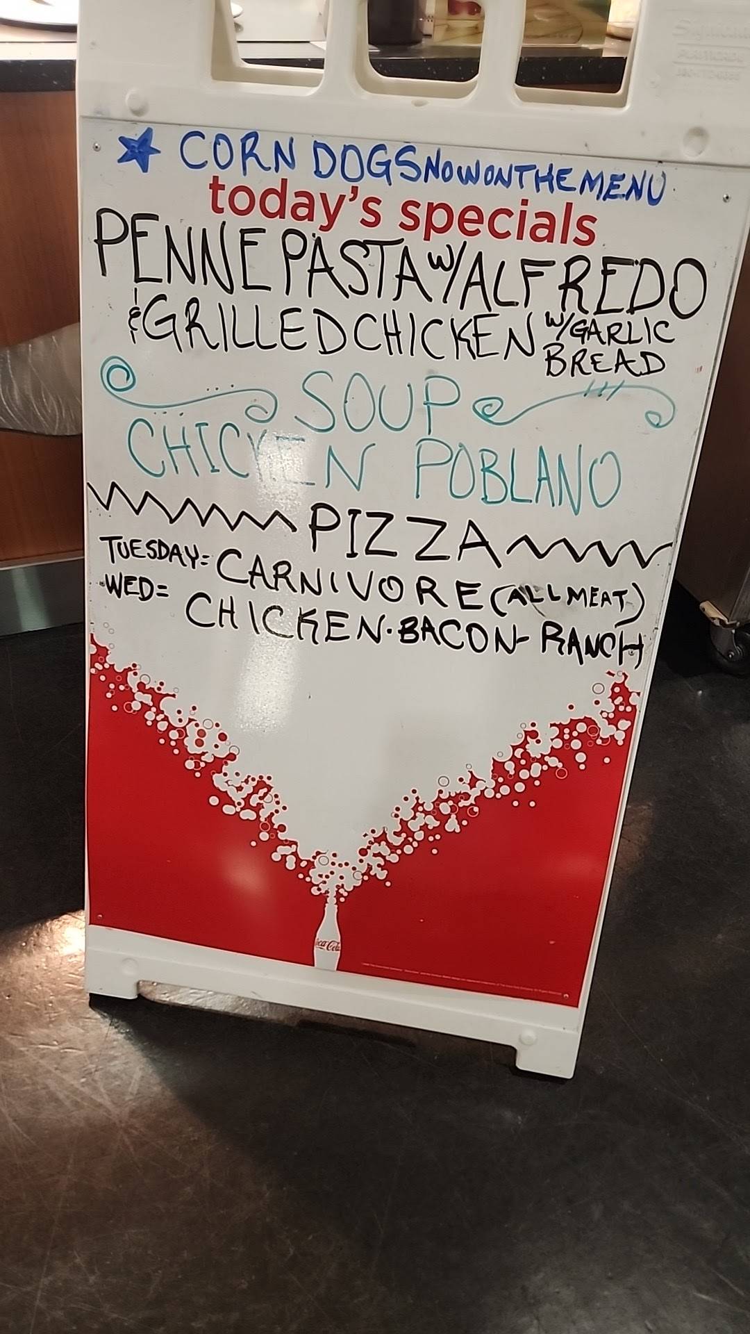Menu at Gallucci's DaVita Cafe, Federal Way