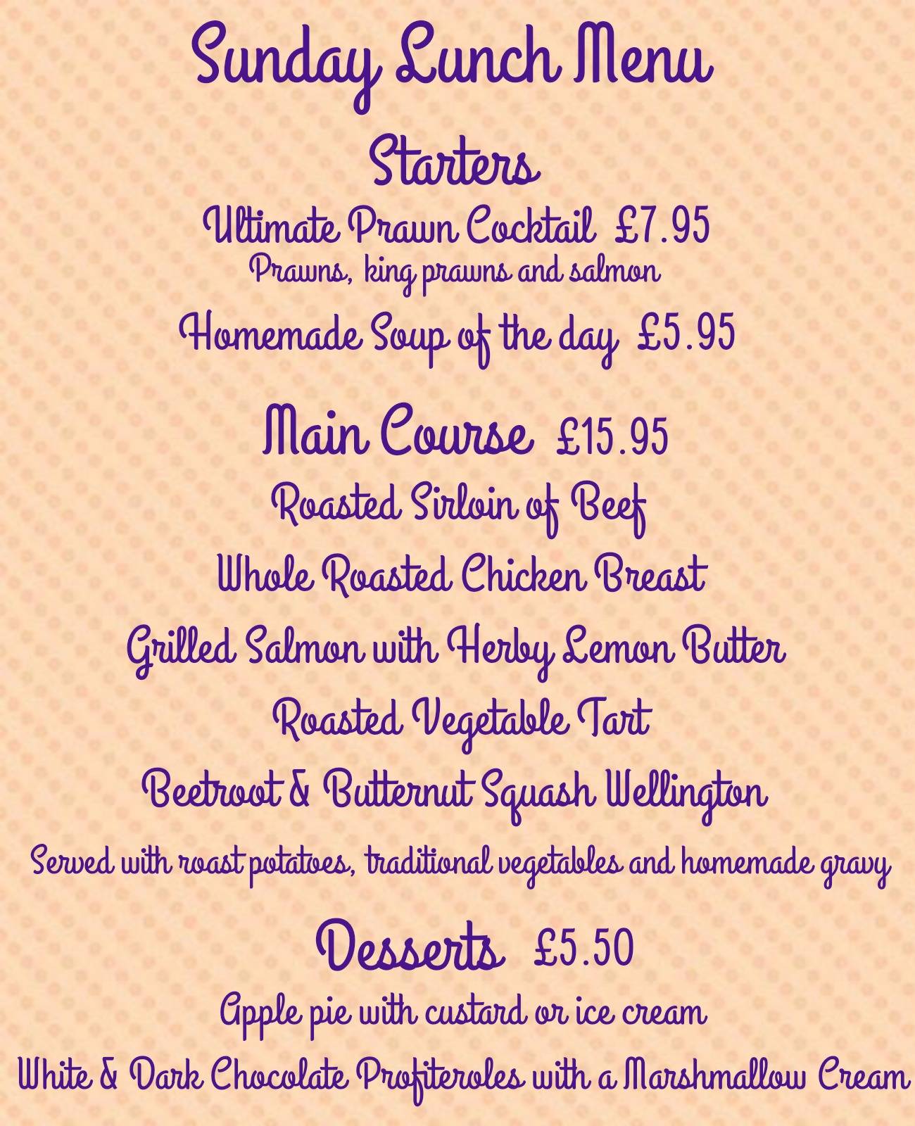 Menu at George & Dragon pub & bar, Bristol, High St