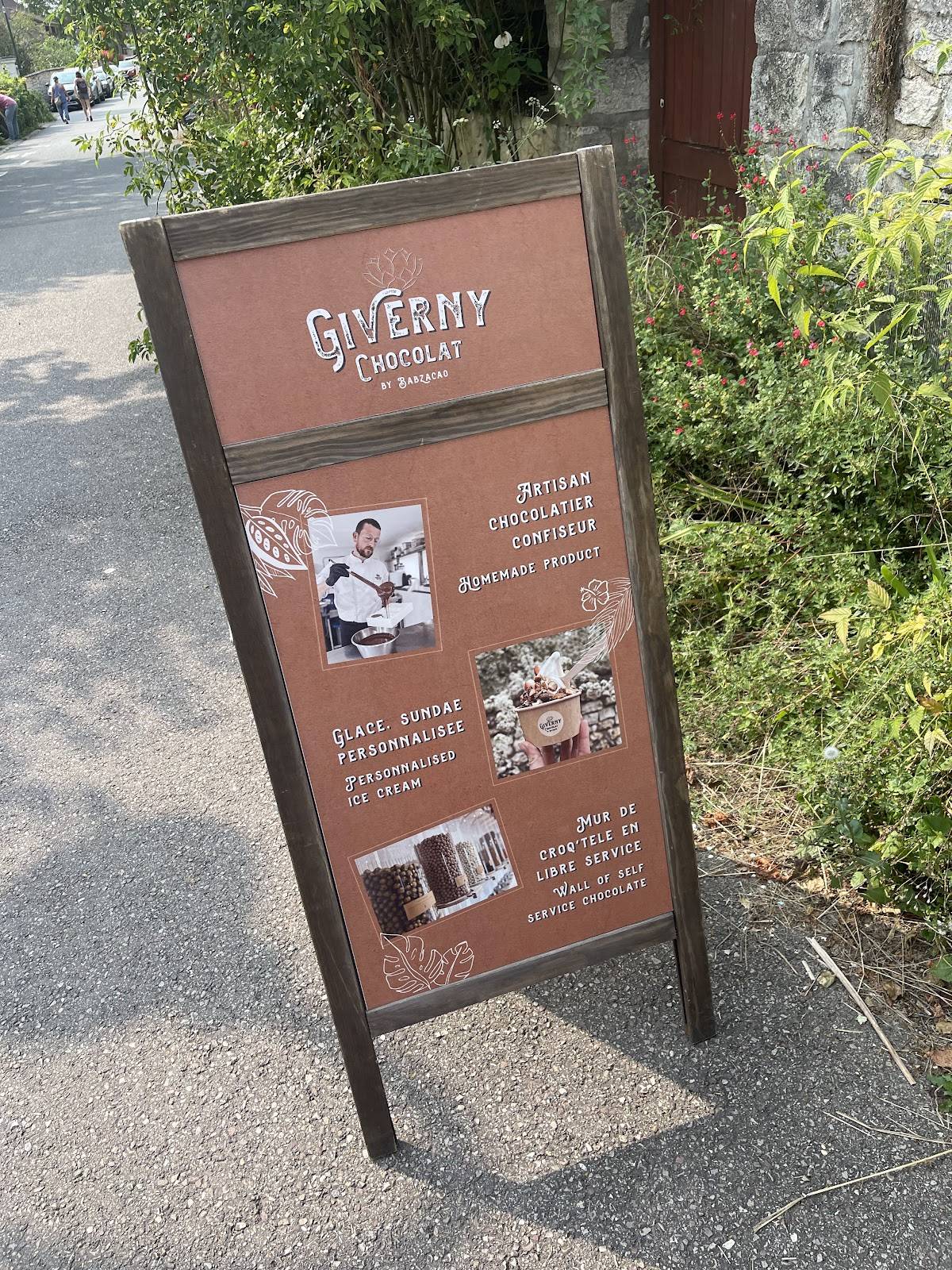 Menu at Giverny Chocolat by Babzacao, Giverny