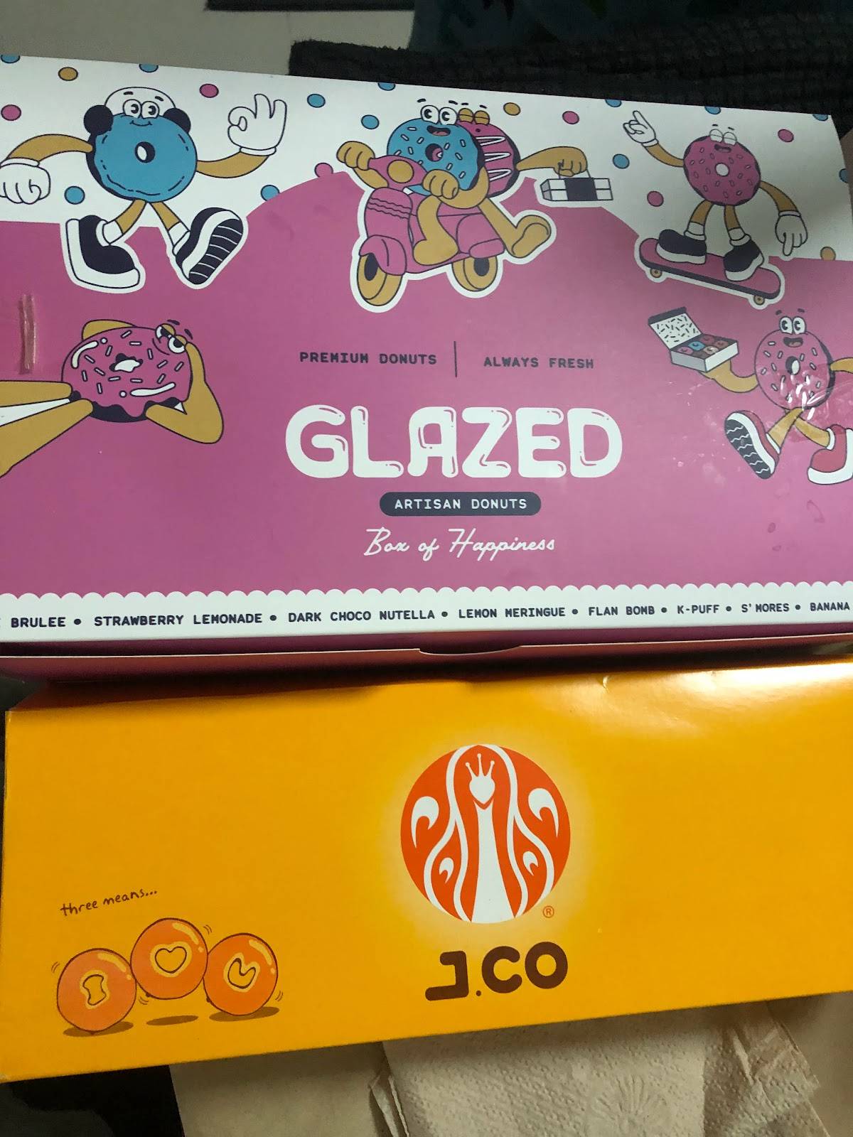 Menu at Glazed Artisan Donuts - SM City Clark, Angeles