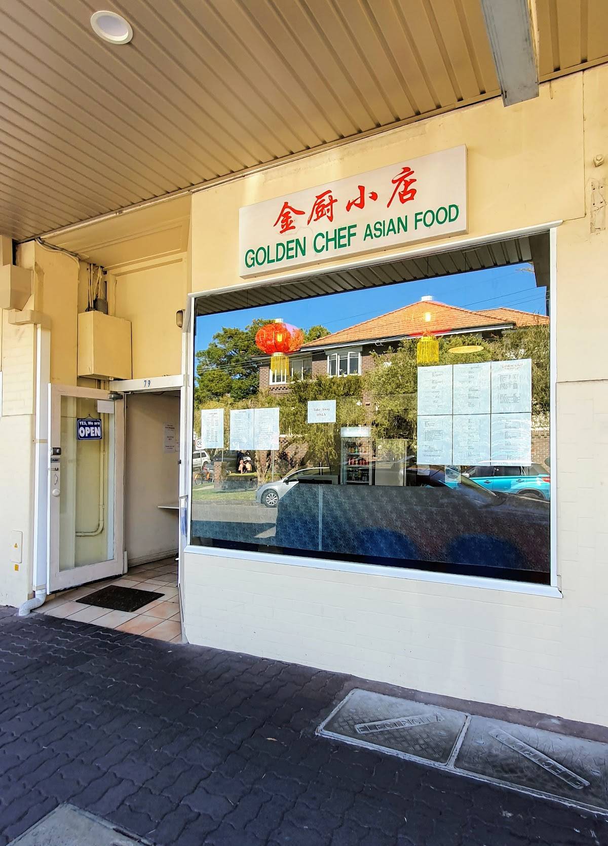 Menu at Golden Chef Asian Cuisine restaurant, Manly