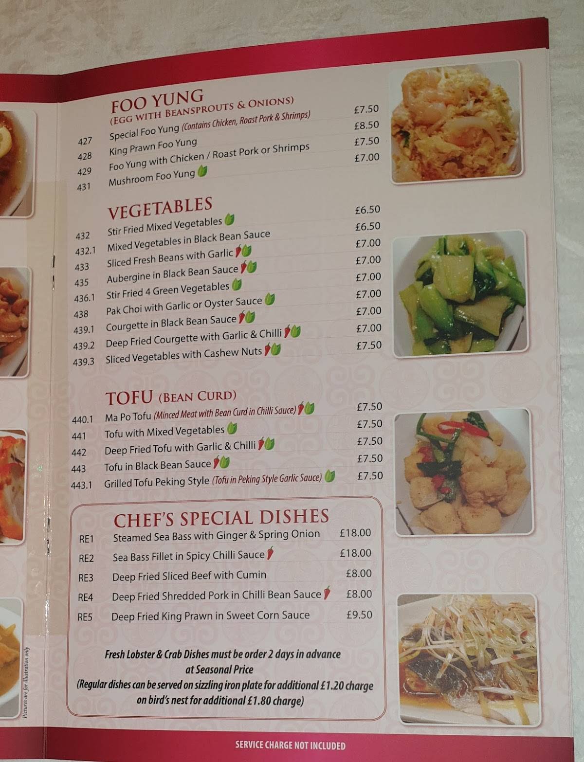 Menu at Golden Palace restaurant, Oxted, 40 Station Rd W