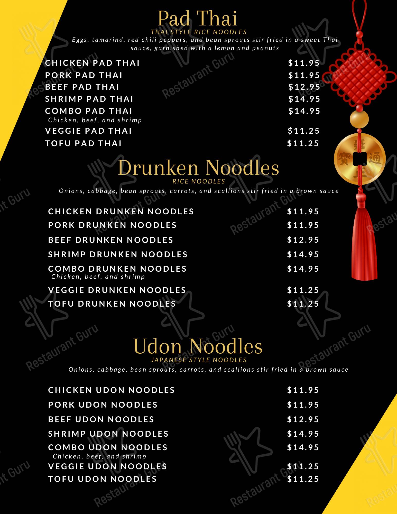 Menu at Golden Stix restaurant, Conifer