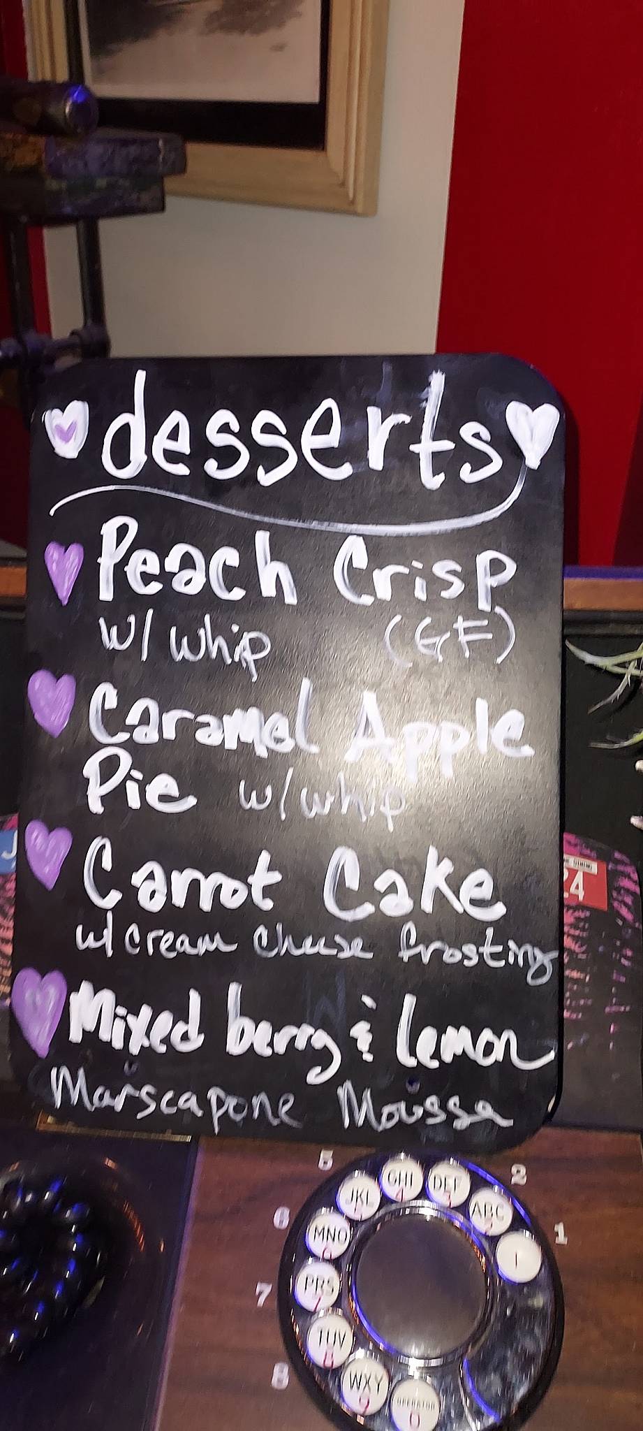 Menu at Graham’s Bar & Restaurant, Glacier