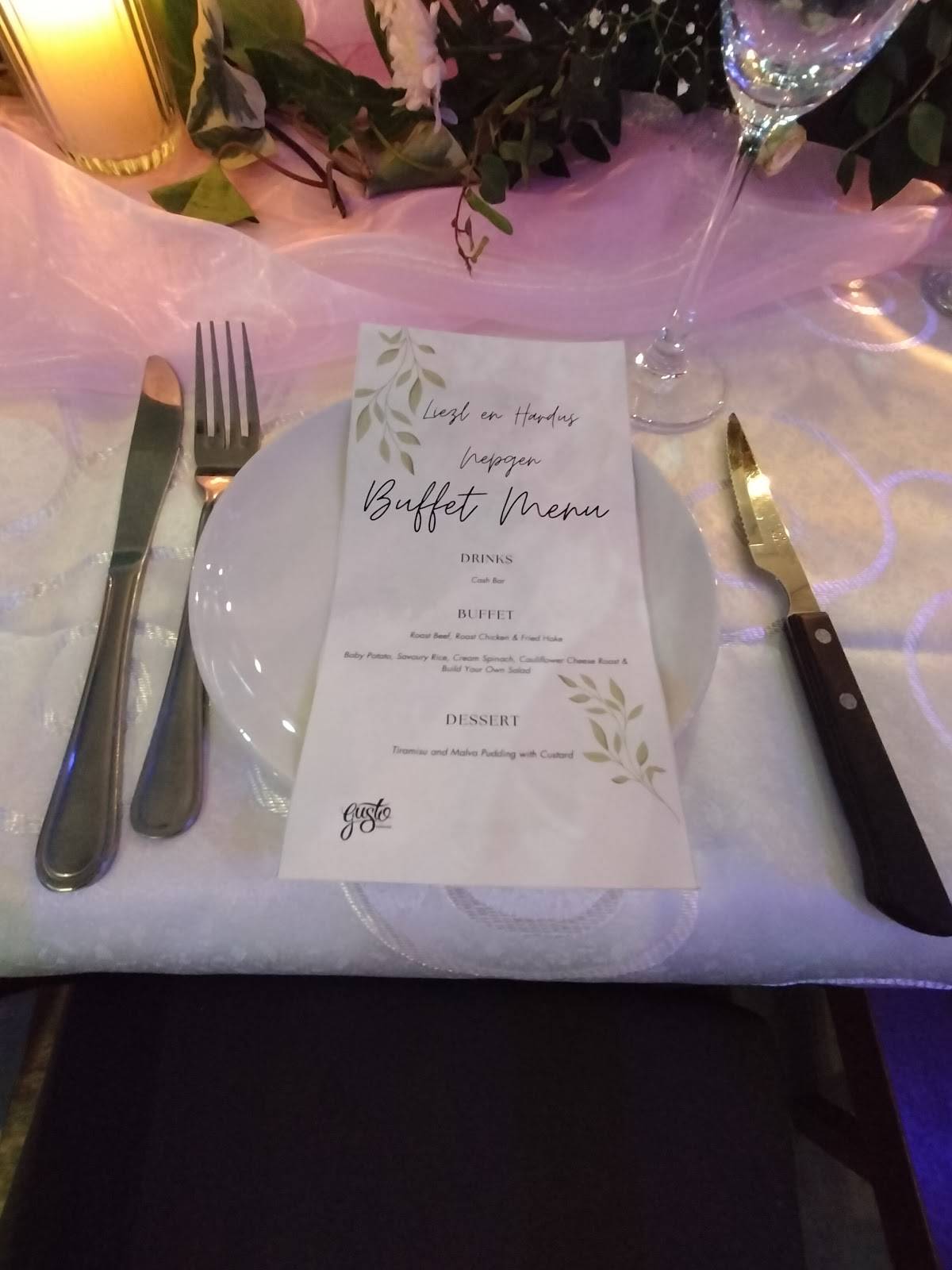 Menu at HomeTown Lounge restaurant, Pretoria