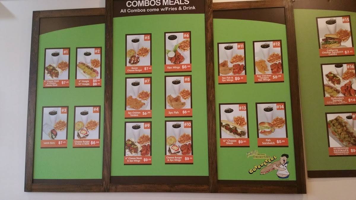 Menu at Gutbusters - Atlanta restaurant, Atlanta, Cascade Rd