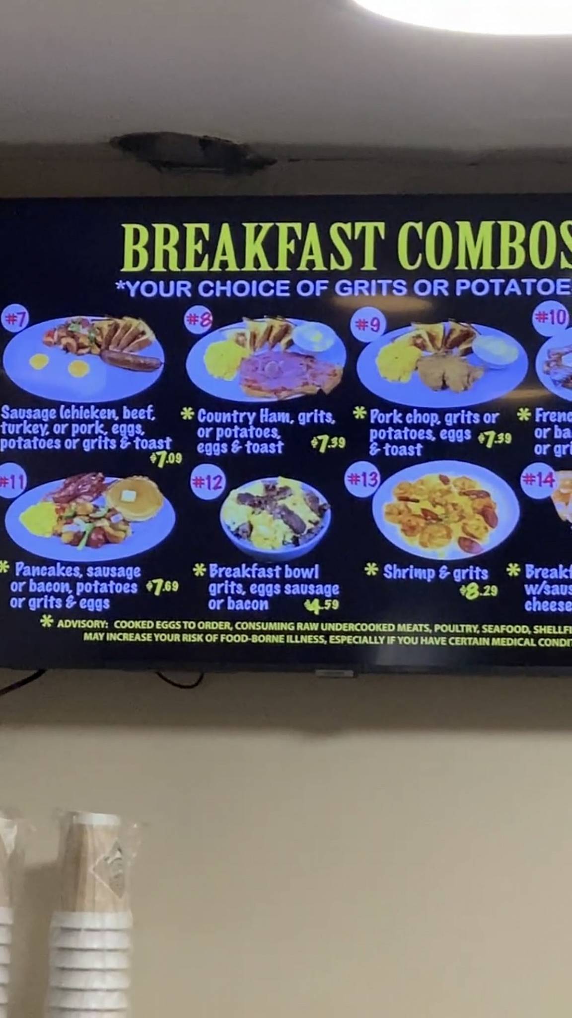 Menu at Gutbusters Breakfast - Candler Rd restaurant, Decatur, Candler Rd
