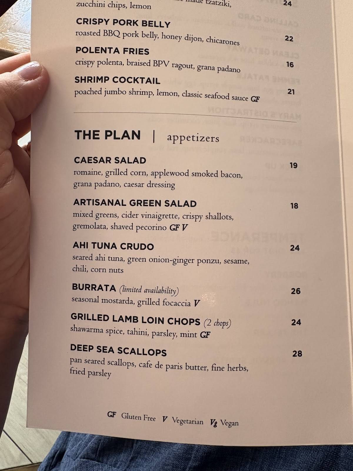 Menu at HEIST Restaurant + Wine Club, Kingston