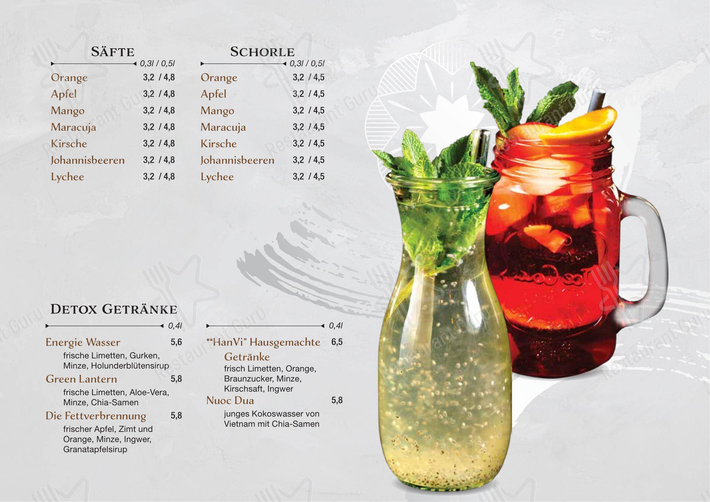 Speisekarte von Han Vi Restaurant, Aichach