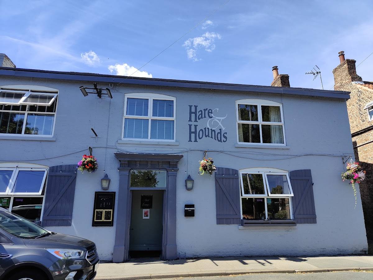 Menu at Hare & Hounds pub & bar, Riccall