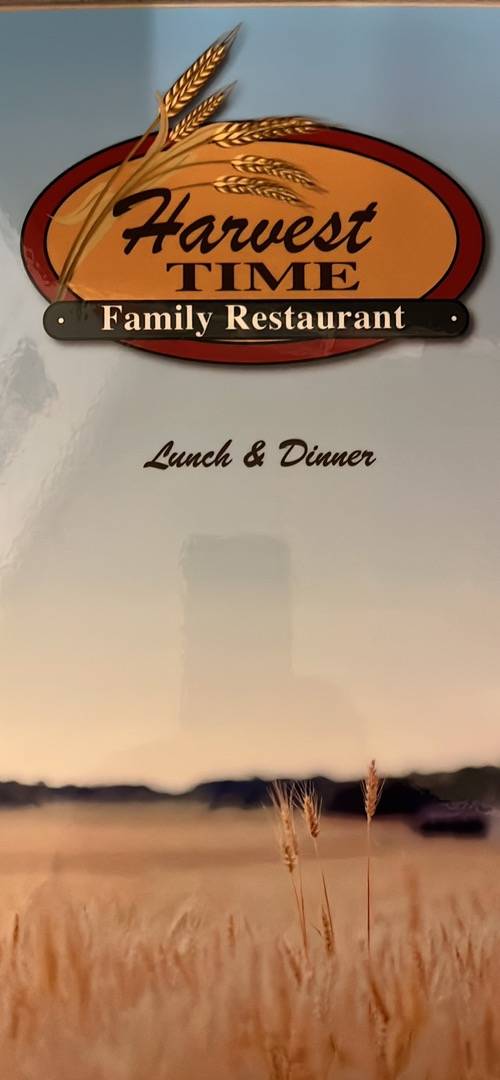 Menu at Harvest Time Family Restaurant, Monticello