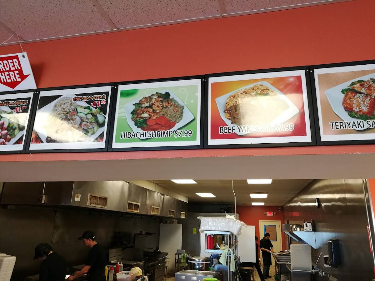 Menu at Hibachi One restaurant, South Euclid