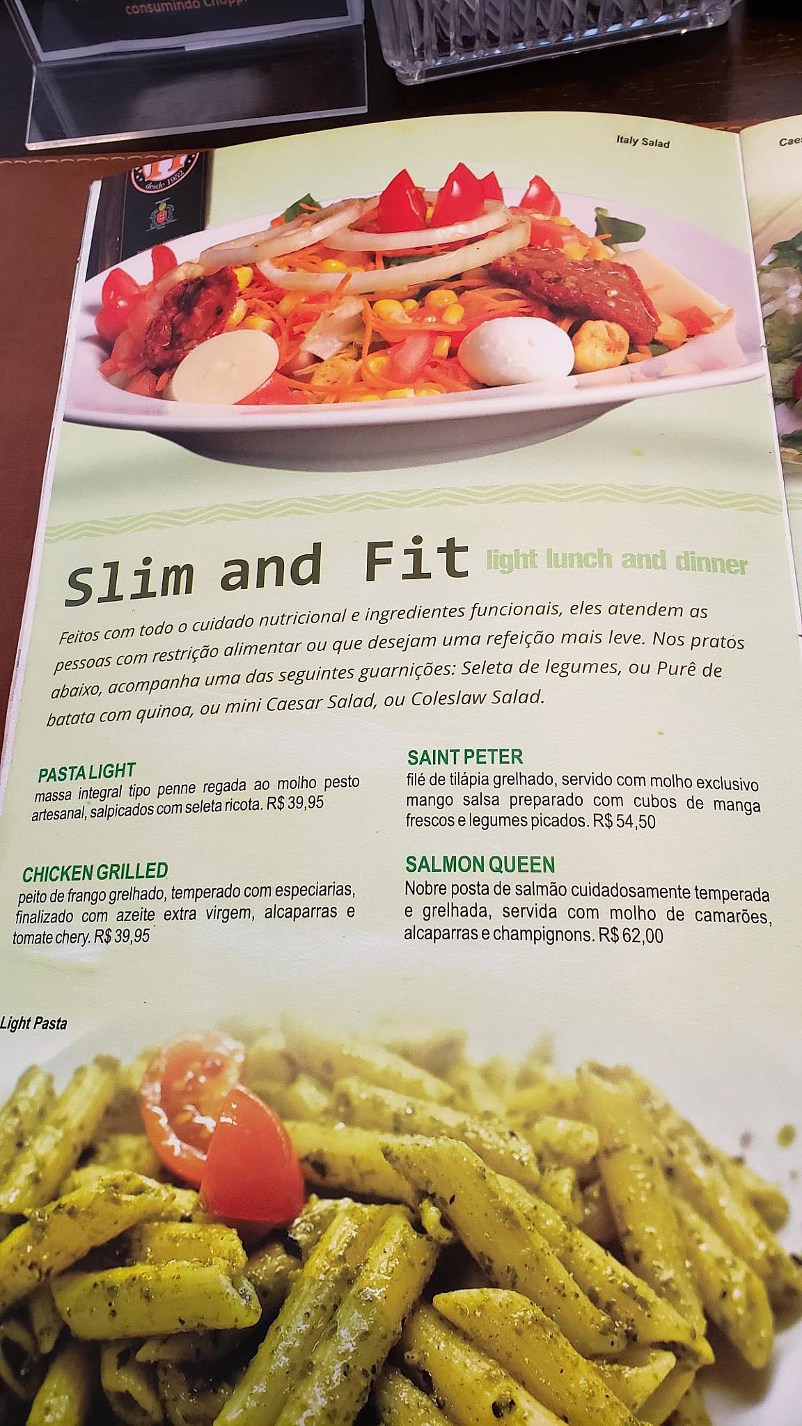 Menu em Hocca Bar - Iguatemi Campinas, Campinas