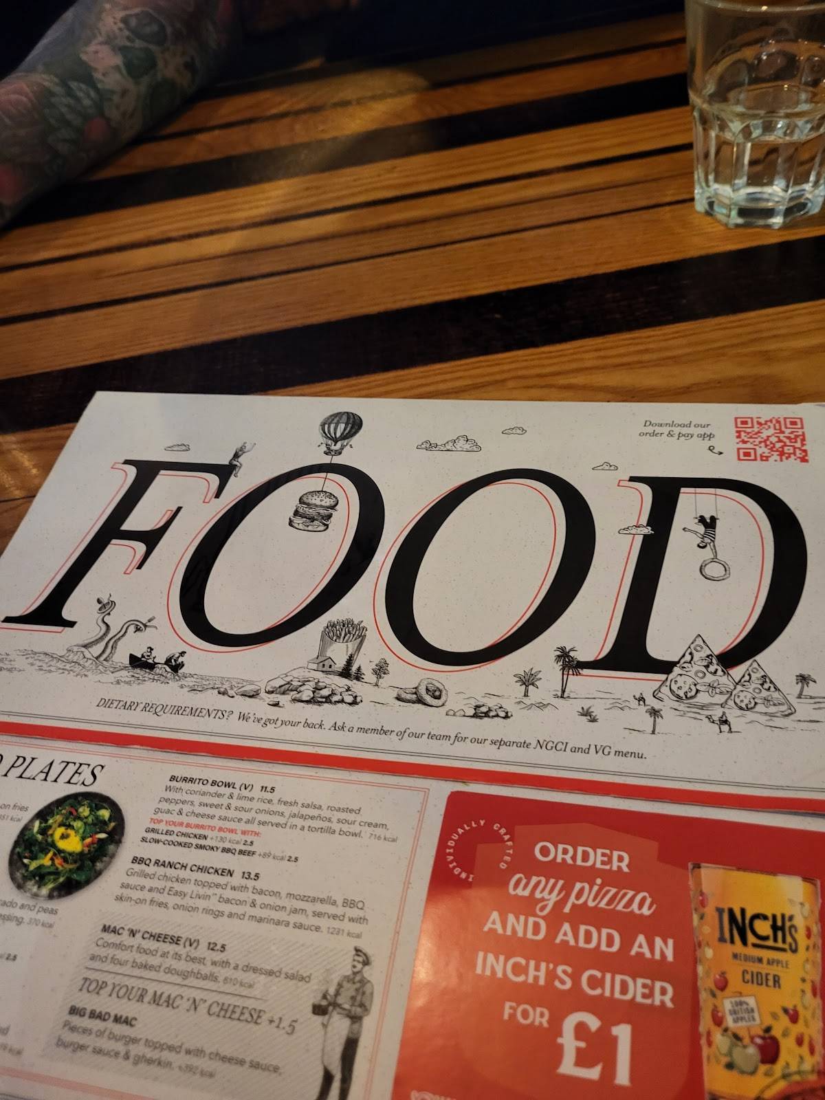 Menu at Hogshead Wolverhampton pub & bar, Wolverhampton