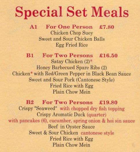 Menu at Master Chef fast food, Hornchurch, 112 Ardleigh Grn Rd