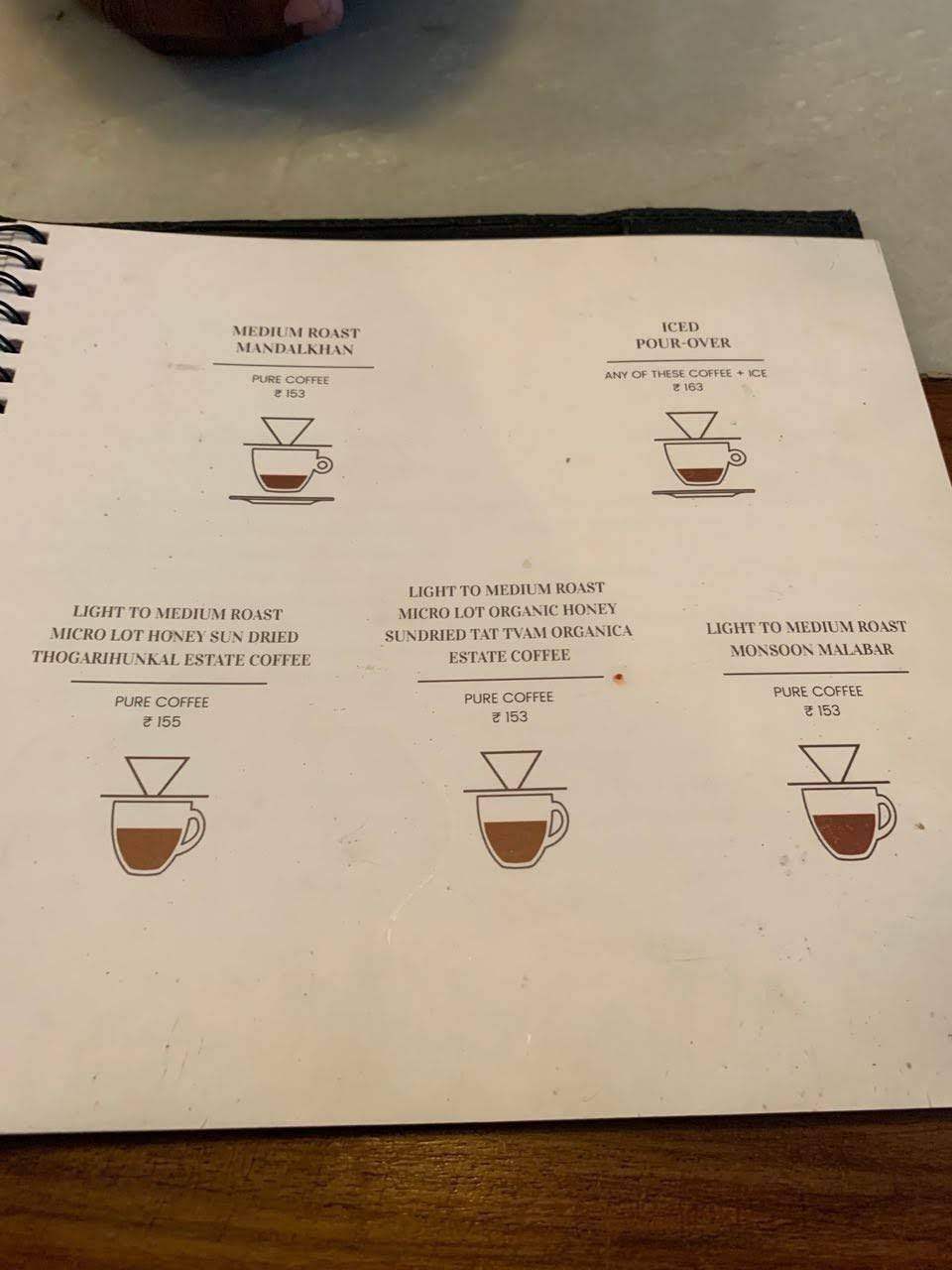 Menu at Roastery Coffee House ! Hyderabad, Hyderabad, 418