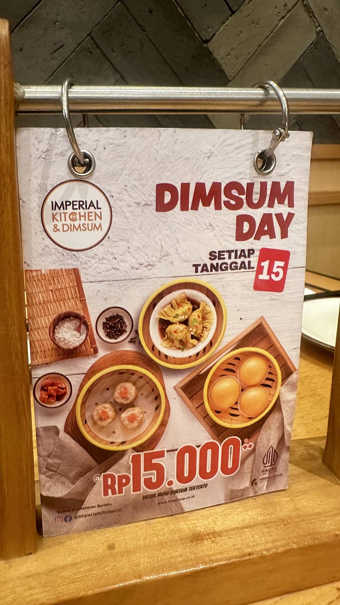 Menu at Imperial Kitchen & Dimsum - Big Mall Samarinda restaurant ...