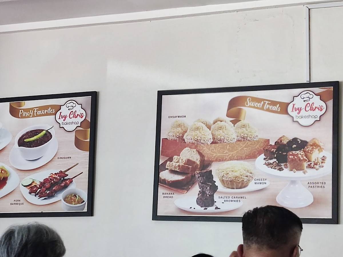 Menu at Ivy-Chris Bakeshop and Catering Services restaurant, Rodriguez ...