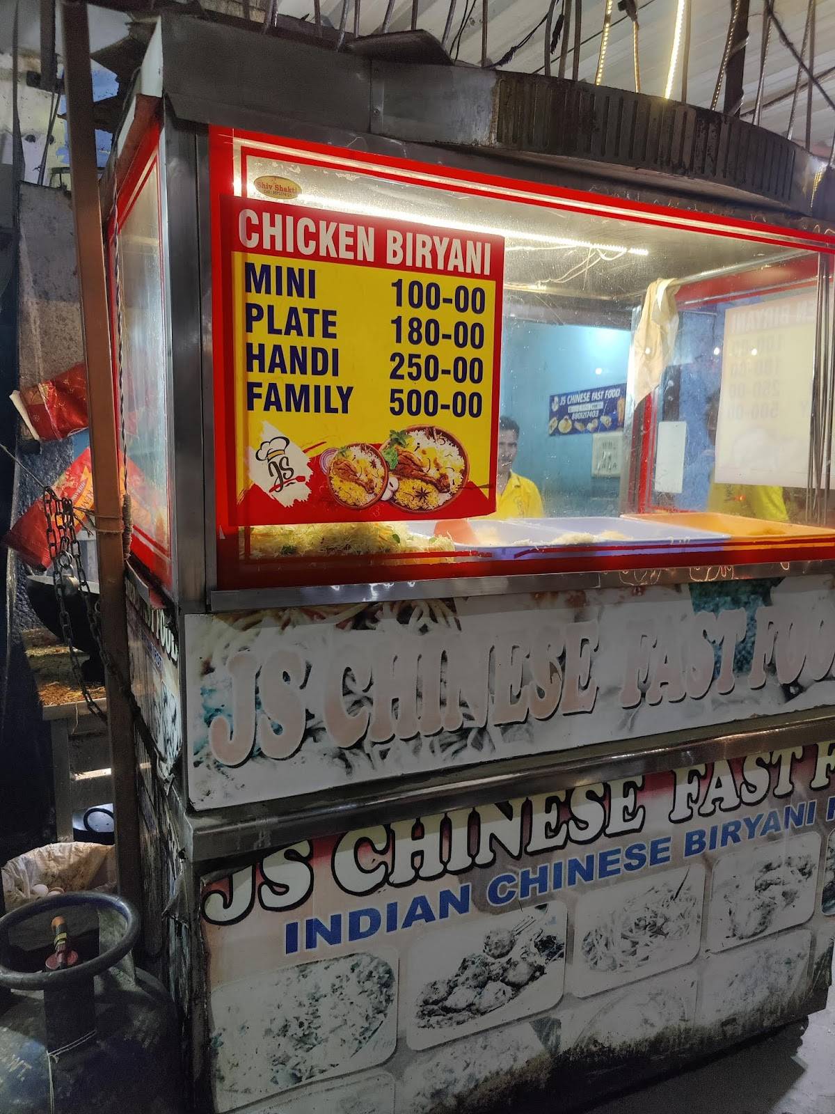Menu at J.S. Chinese Fast Food, Hyderabad