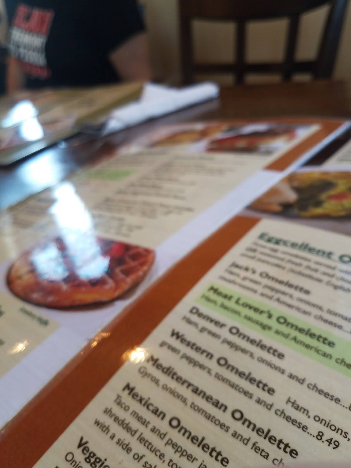 Menu at Jack's Cafe, Tremont, 130 Lake St