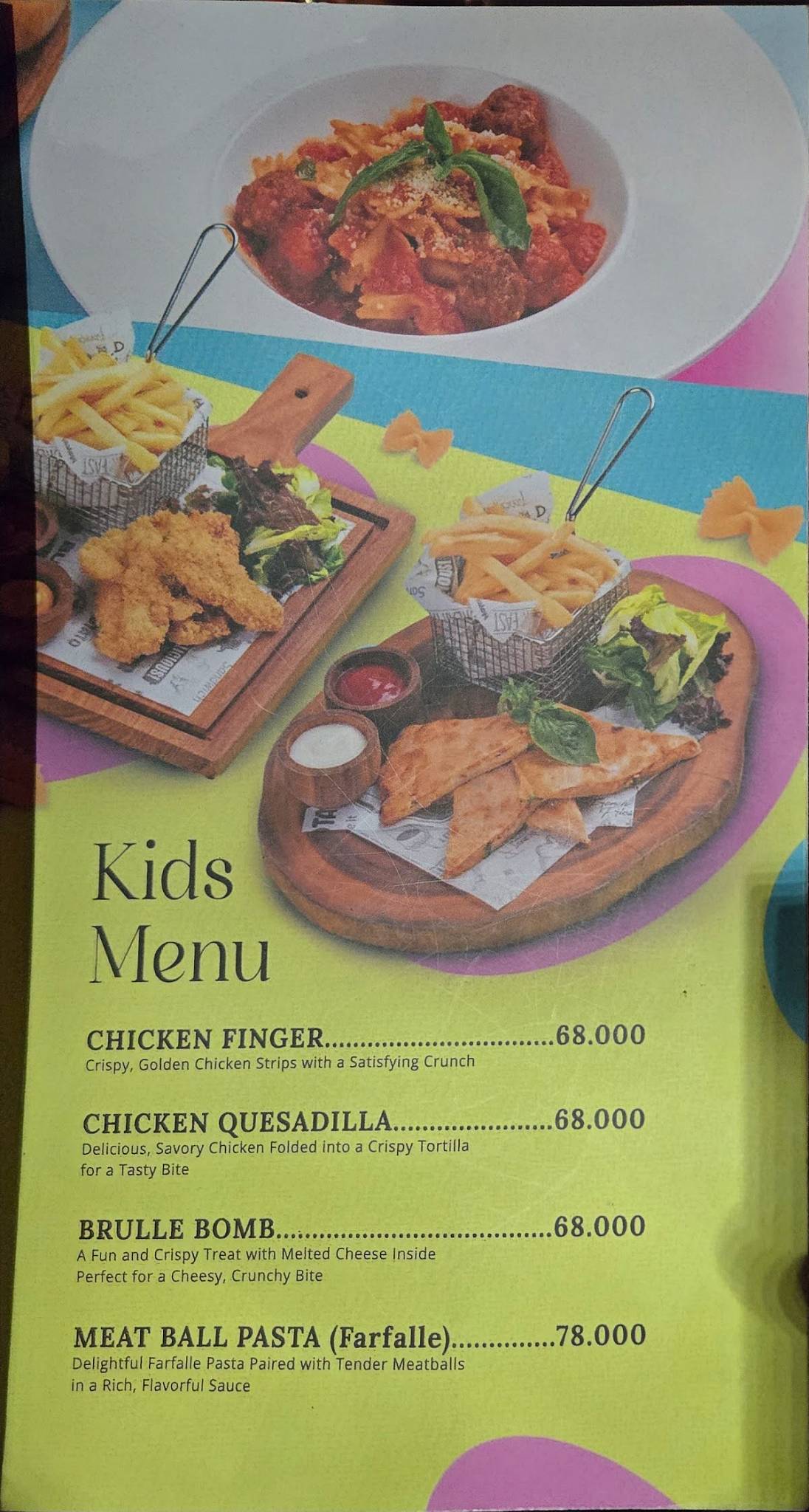 Menu at Jendela Bali The Panoramic Resto restaurant, Kuta Selatan ...