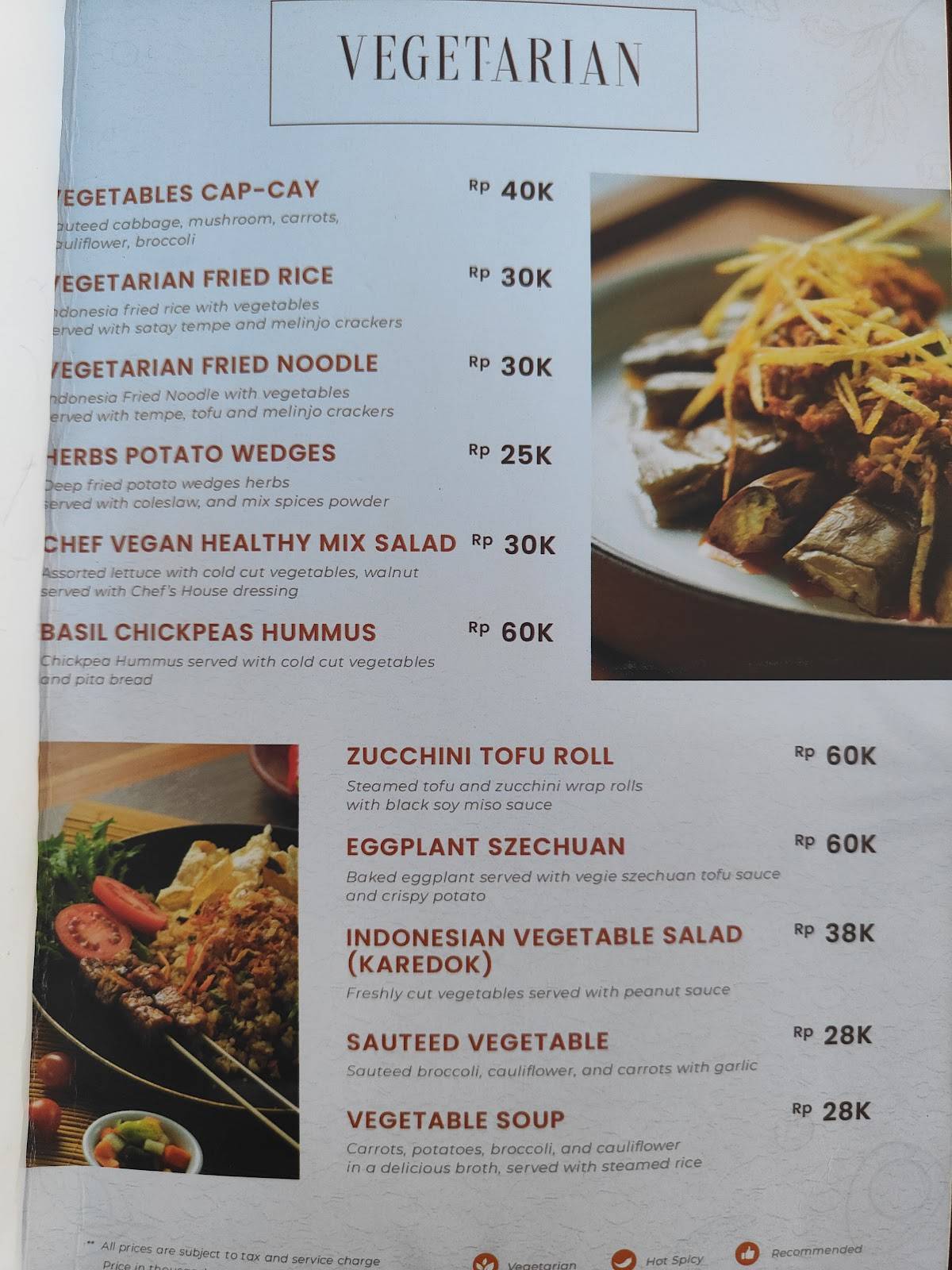 Menu at Jendela Bali The Panoramic Resto restaurant, Kuta Selatan ...