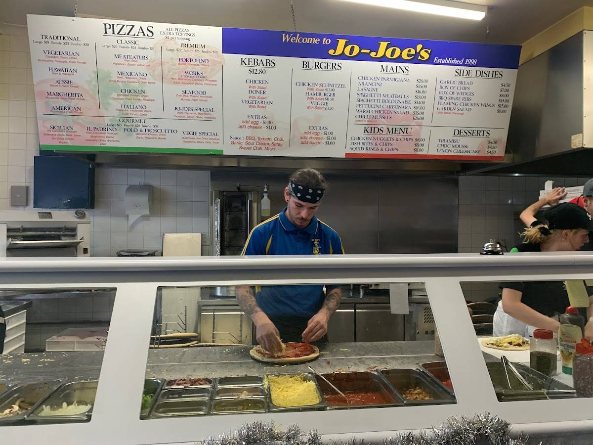 Menu at Jo-Joe's Dial-A-Pizza & Kebab restaurant, Albany