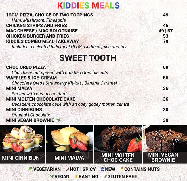 Menu at Del Forno, Johannesburg South, Glenanda Village Shopping Centre