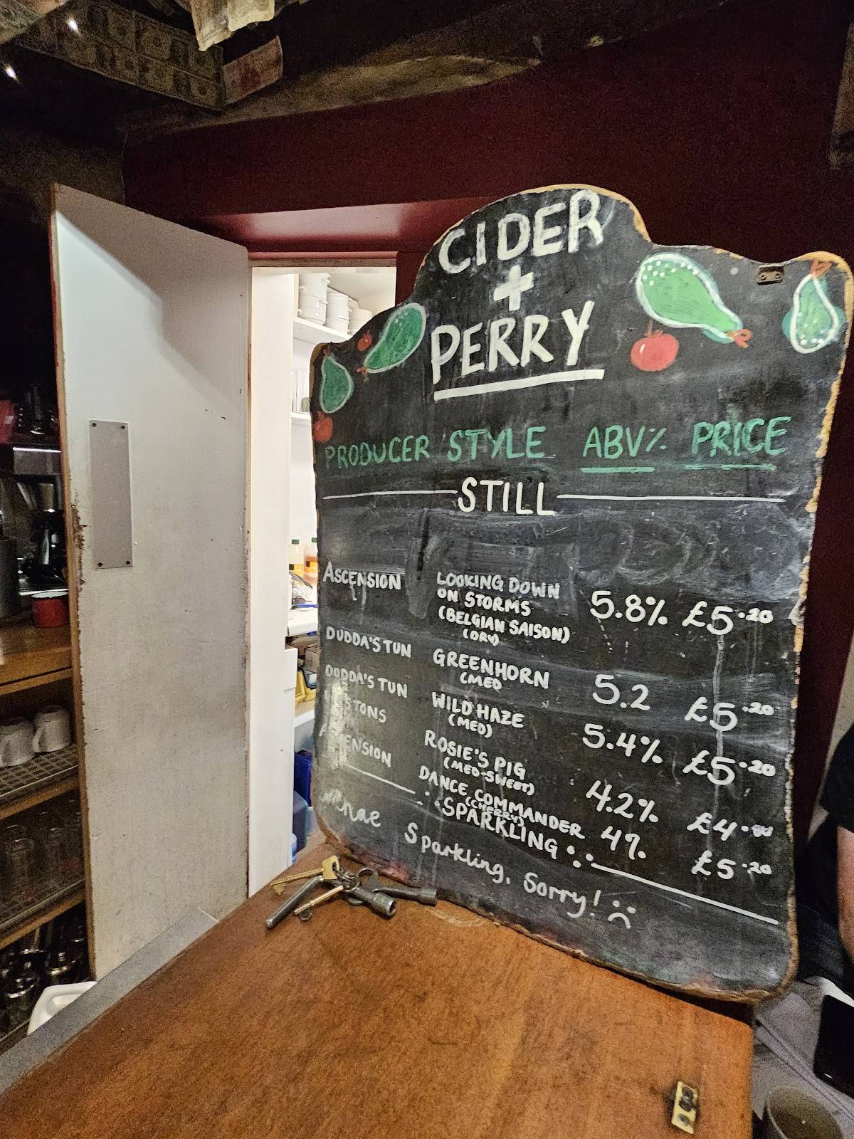 Menu at Jolly Judge pub & bar, Edinburgh, 7 James' Ct