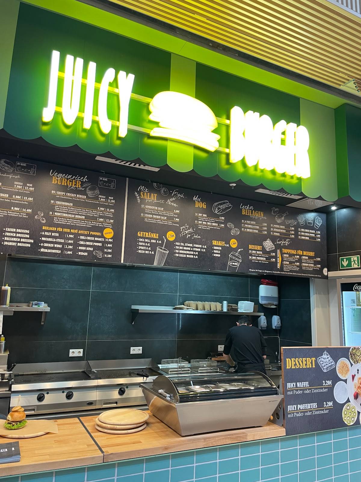Speisekarte von Juicy Burger restaurant, Essen