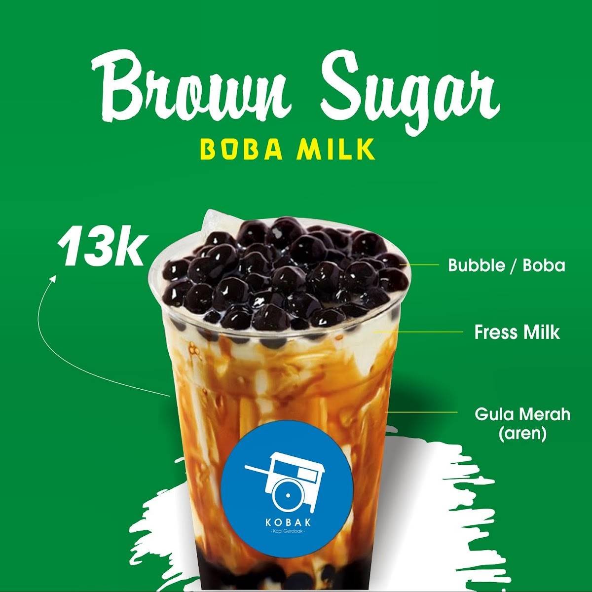 Menu at KOBAK, Indonesia, Jl. Trans Sulawesi