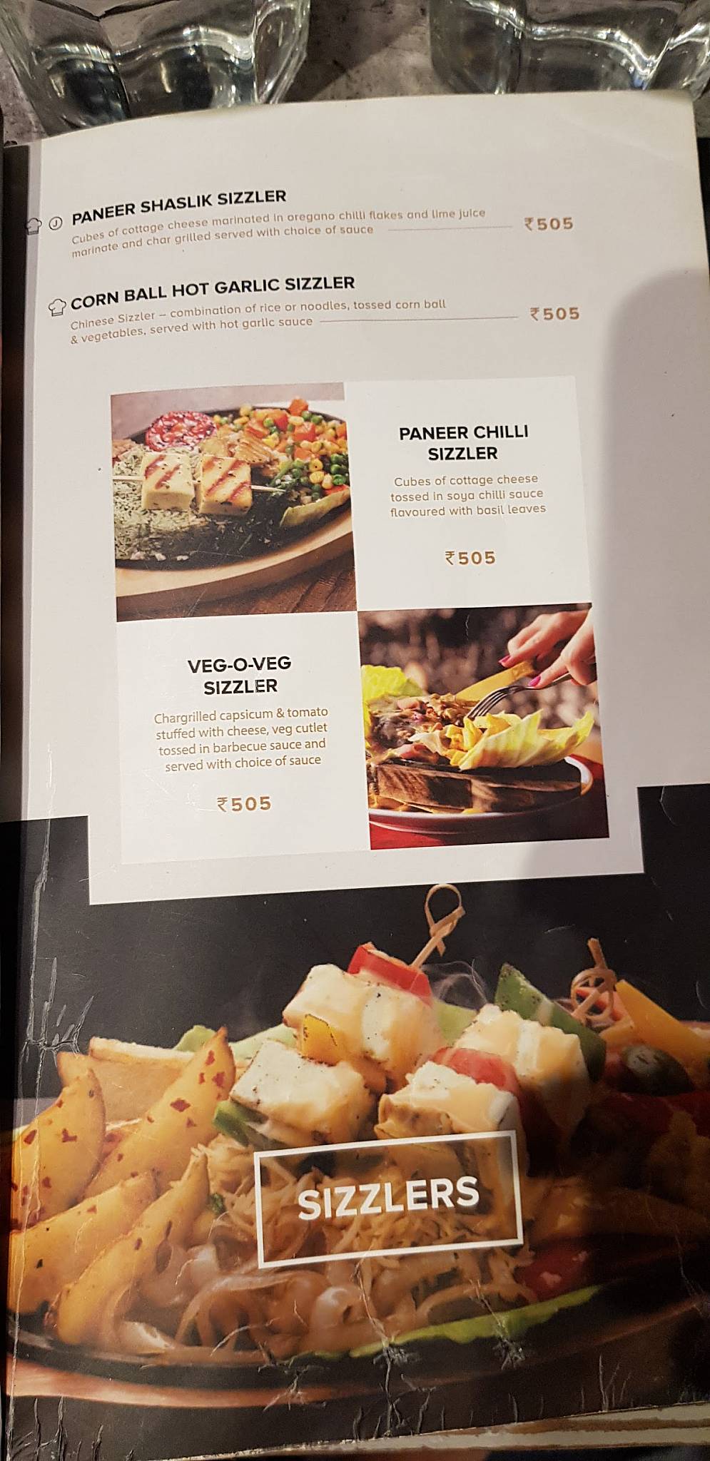 Menu at Kailash Parbat, Navi Mumbai, Unit No.110