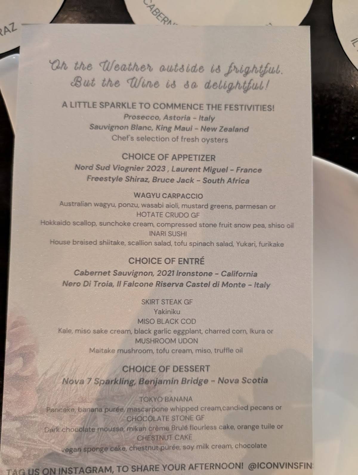 Moto Restaurant Menu