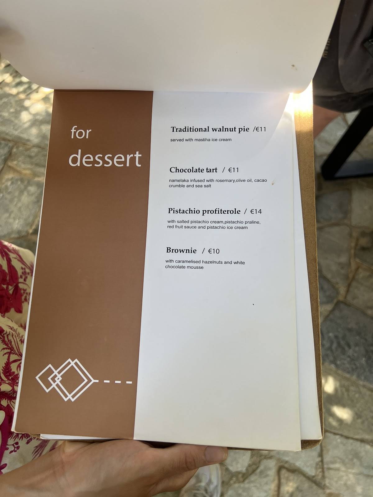 Menu at Restaurant Keri Lighthouse, Keri