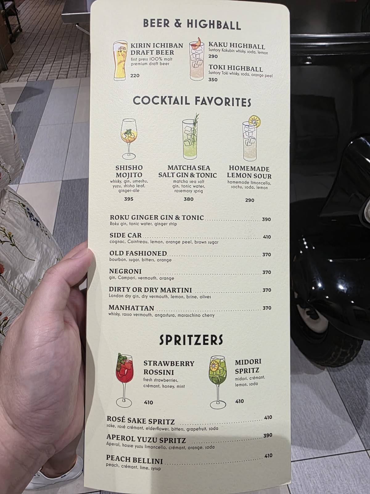 Menu at Key Coffee Kissaten - BGC restaurant, Taguig