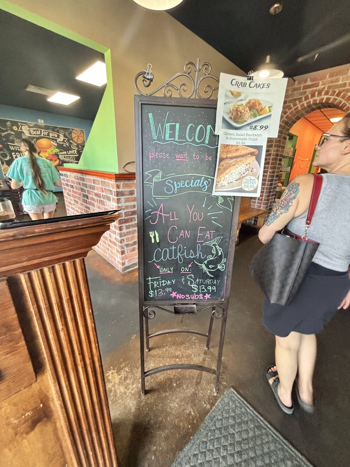 Menu at Kizer's Grill restaurant, Tyler, County Rd 165
