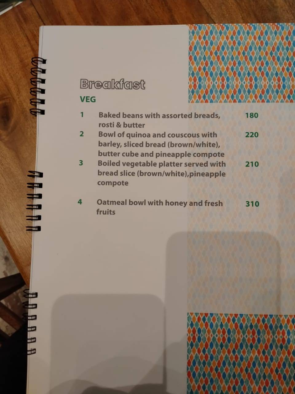 Menu at Craft Coffee Experience Centre - Ballygunge, Kolkata