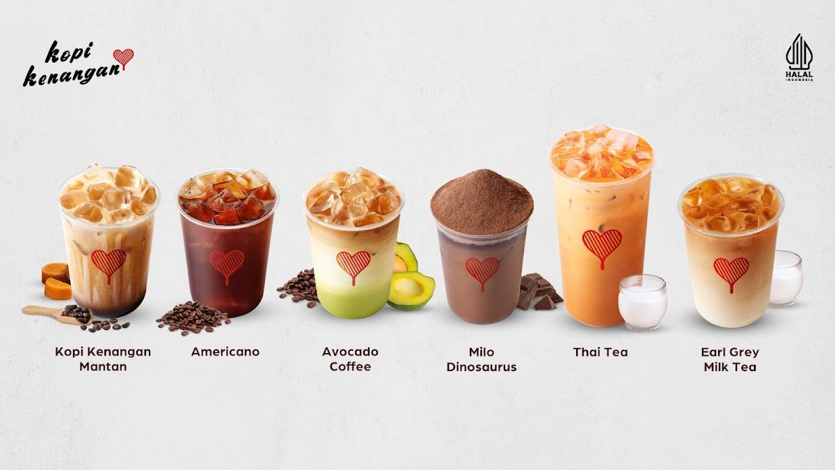 Menu at Kopi Kenangan - Bandara Kualanamu Medan, Beringin
